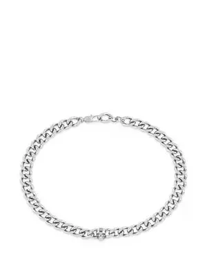 Philipp Plein Icon Chain Skull Necklace - Silver