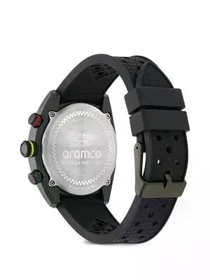 ASTON MARTIN Dwf Carbon Fibre 43mm Watch - Black