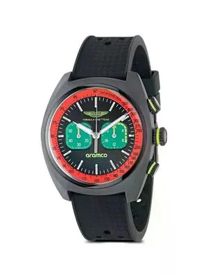 ASTON MARTIN Dwf Carbon Fibre 43mm Watch - Black
