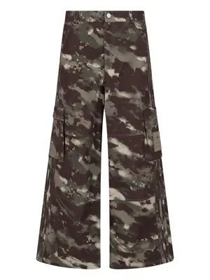 Adidas Wide Cargo Trousers - Multi