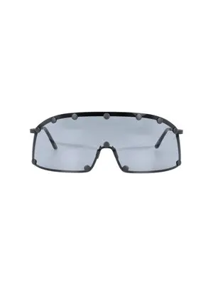Rick Owens Sunglasses "shielding - Black