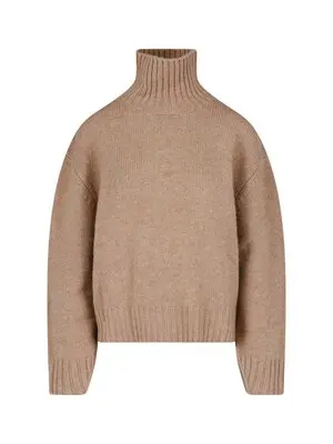 ALMADA Wool And Cashmere Sweater "nola - Brown