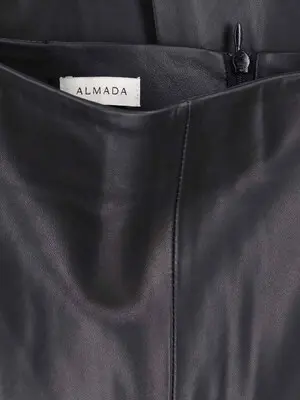 ALMADA Midi Leather Skirt "birdy