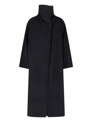 ALMADA Double-breasted Coat "kaity - Black