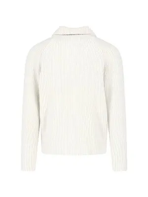 MASSIMO OSTI STUDIO Lana-blend Zip Cardigan