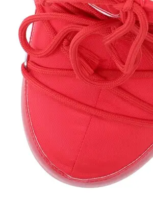 Moon Boot Padded Ankle Boots "icon Low - Red