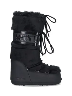 Moon Boot Padded Boots "icon - Black