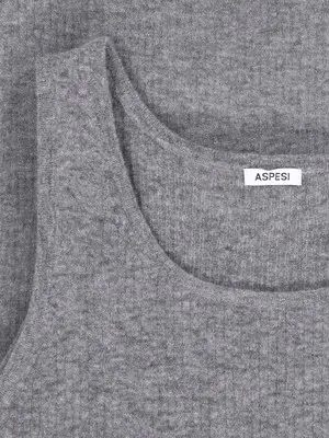 Aspesi Tank Top In Wool Blend