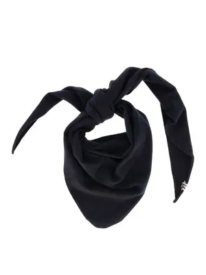 Extreme Cashmere Scarf "n°150 Witch" In Cashmere Blend - Black