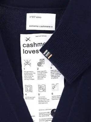 Extreme Cashmere Button Cardigan "simo