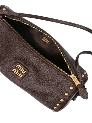Miu Miu Leather Shoulder Pouch