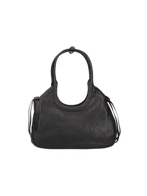 Miu Miu Small Tote Bag "ivy - Black