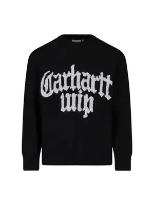 Carhartt Work In Progress Sweater "deck" In Fabric