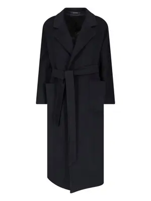 Tagliatore Cashmere Coat "charlize - Black