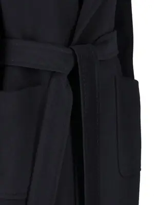 Tagliatore Cashmere Coat "charlize - Black