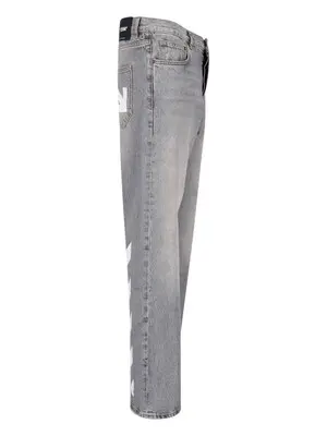 Off-White Straight Jeans “half Arrow