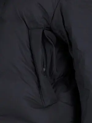 Y3 Quilted Tie-front Down Jacket