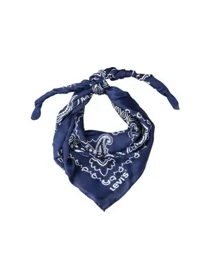 LEVI'S STRAUSS Satin Bandana Blue