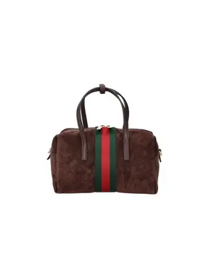 Gucci Mini “boston” Bag - Brown