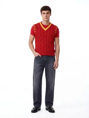 ERL Braided Knit Vest