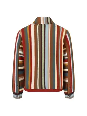Paul Smith Zip Cardigan “signature Stripe