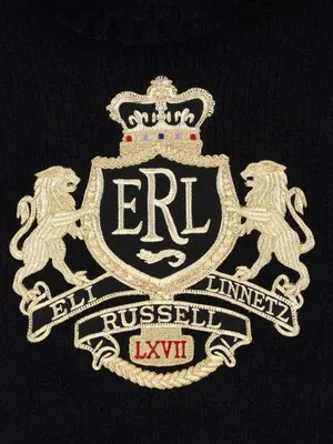 ERL Alpaca Blend Logo Sweater