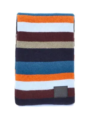 Paul Smith Striped Wool Scarf
