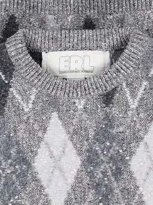 ERL Diamond-pattern Sweater