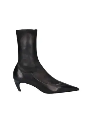 Khaite Ankle Boots “valerie - Black