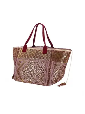 LE DAF Tote Bag "olbia - Red