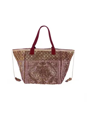 LE DAF Tote Bag "olbia - Red