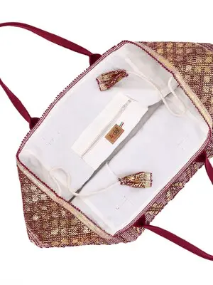 LE DAF Tote Bag "olbia - Red