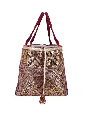 LE DAF Tote Bag "olbia - Red