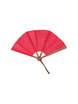 THE VIANA FAN Vulcano" Fan - Red