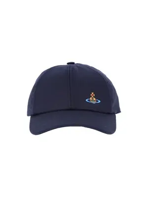 VIVIENNE WESTWOOD Baseball Cap “orb” Blue