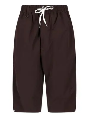 Y3 X Wales Bonner Sweatpants Brown