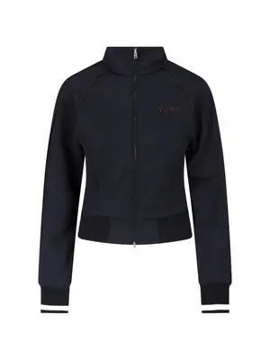 Y3 X Wales Bonner Zip Hoodie "track - Black