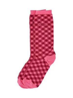 ADIDAS ORIGINALS BY WALES BONNER Set 2 Socks With Check Pattern
