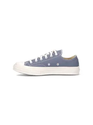 Play Comme Des Garcon Low Top “chuck Taylor” Sneakers - Gray