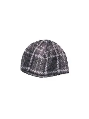 Our Legacy Beanie “fuzzy Check - Multi