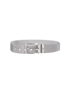 Our Legacy Belt “sharkmesh - Silver