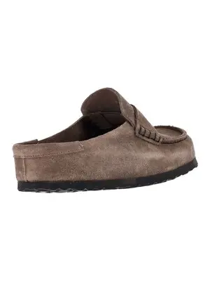 BIRKENSTOCK Mules “naples Wrapped - Gray
