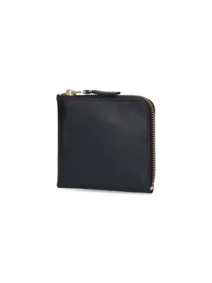 Comme Des Garçons Small Zip Wallet - Black