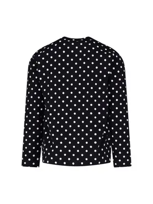Play Comme Des Garcon Polka Dot Sweatshirt