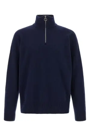 LARMERI STUDIO Half-zip Sweater - Blue
