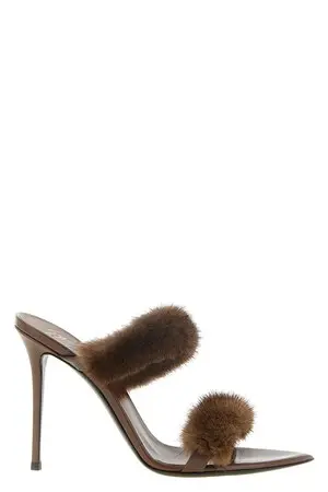 GIUSEPPE ZANOTTI Intriigo' Mules - Brown