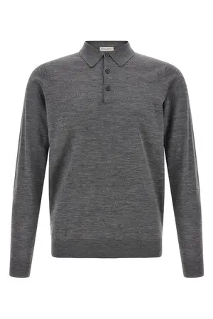 LARMERI STUDIO Merino Wool Polo Shirt