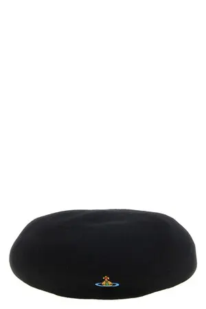 VIVIENNE WESTWOOD Basque' Beanie - Black