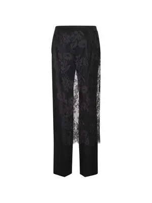 Zimmermann Valiant Lace Wool Trousers - Multicolor