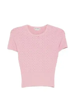 JW Anderson Logo Cotton T-shirt - Multicolor